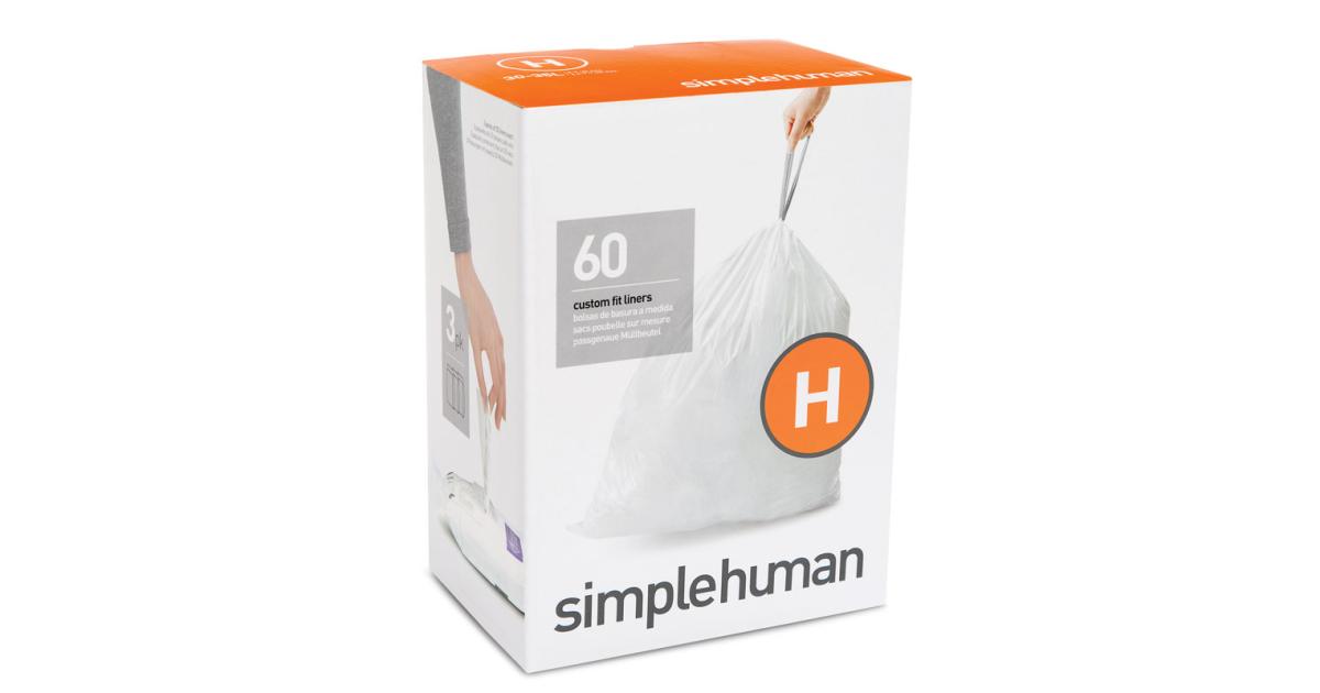 Afvalzakken Simplehuman | Horeca Megastore
